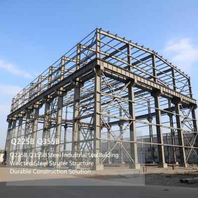 China Q235B Q355B Steel Industrial Steel Building Welded Structure Over 50 Years Lifetime Durable Construction for sale