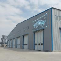 China Steel Structure Warehouse Sandwich Panel Wall Online Guidance Installation Industrial 1000 Sqm for sale