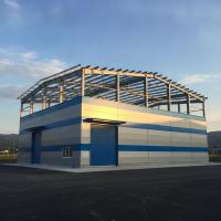 China Steel Structure Warehouse with Steel Truss Support and Color Steel Sheet Wall for Industrial Storage Buildings for sale