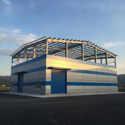 China Steel Structure Warehouse with Steel Truss Support and Color Steel Sheet Wall for Industrial Storage Buildings for sale