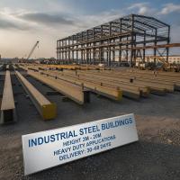 China Hight 3m To 20m Industrial Steel Buildings Designed For Heavy Duty Industrial Applications And Deliverytime 30 To 60 Days for sale