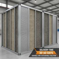 China Rockwool Insulation Steel Structure Building with Galvanization Finishing Options Delivery Time 30 to 60 Days Durable and Solution for sale