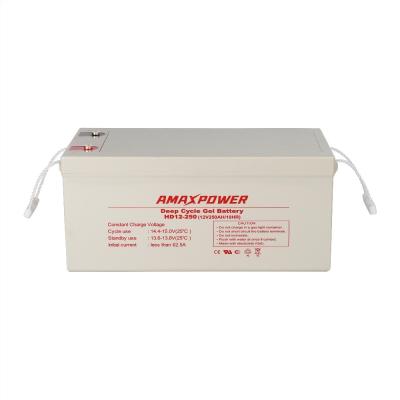 China 12v Deep Cycle Battery For Trolling Motor , IEC Gel Battery For Solar System for sale