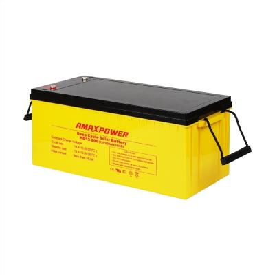 China 100ah 120ah 150ah 12v Lighting Solar Deep Cycle Battery Deep Discharge Lead Acid for sale