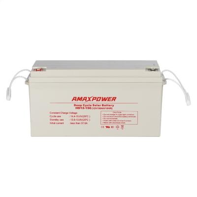 China 60deg UPS EPSDeep Cycle Gel Battery 150Ah 12v Backup Power Supply for sale