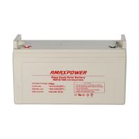 China Amaxpower Gel Deep Cycle Solar Battery Lead Acid Marine Batteries 12v120Ah for sale