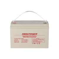 China 12 Volt 100ah Agm Discharge Deep Cycle Gel Battery For Wind Power System for sale