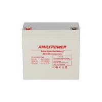 China Solar Panel System Deep Cycle Gel Battery Energy Storage  12v 55ah Gel Battery for sale