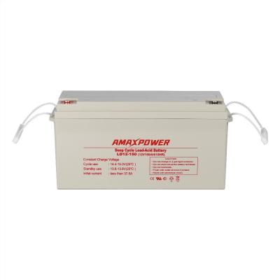 China Telecom 12V 150ah Agm Deep Cycle AGM Battery Deep Discharge Lead Acid for sale