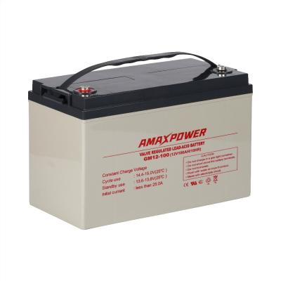 China AGM Gel Solar SMF OEM VRLA Lead Acid Battery Vrla Battery 12v 100ah for sale