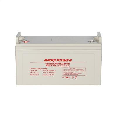 China ISO9001 VRLA Lead Acid Battery 150ah Gel Battery 120ah 100ah 12v SMF Maintenance Free for sale