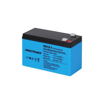 China 100mm VRLA Lead Acid Battery Ups  Sla Lead Acid Battery 12V 7Ah for sale