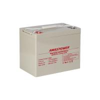 China 12V 65ah 70Ah Agm Rv 75ah Deep Cycle Marine Battery Lead Acid For UPS for sale