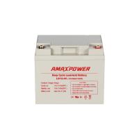 China Amaxpower Vrla 12v 45ah Deep Cycle Battery Lead Acid Or Power System for sale