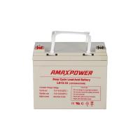 China 36V 48V Deep Cycle AGM Battery 12v 33ah Rechargeable Deep Cycle Battery UPS for sale