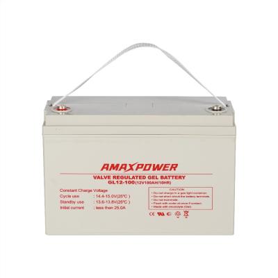 China SLA Sealed Maintenance Free Smf Vrla Battery 12v 100ah Lead Acid Solar Gel for sale