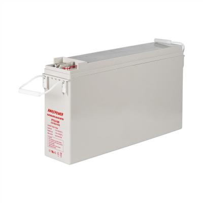 China Gel Telecom 12V 180Ah Front Terminal Gel Maintenance Free Deep Cycle Batteries for sale