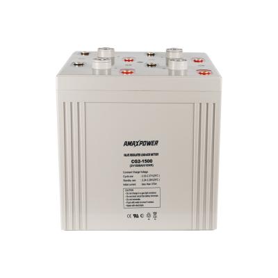 China OEM AGM Ups Solar CATV 2V Gel Battery UPS Solar Power 1500Ah for sale