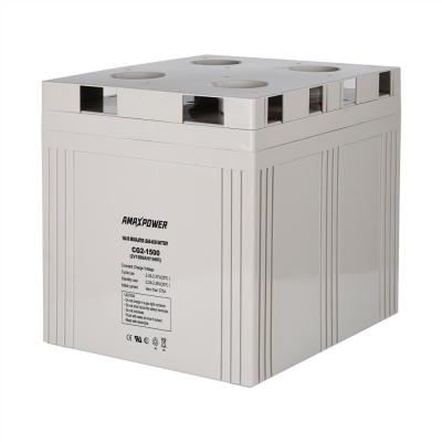 China Sealed SLA VRLA 2V AGM Battery Inverter Battery 1500ah For Telecommunication Equipment for sale