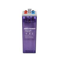 China 500Ah 2000Ah 2V 1000Ah OPzS Tubular Battery Solar Lead Acid Deep Cycle for sale
