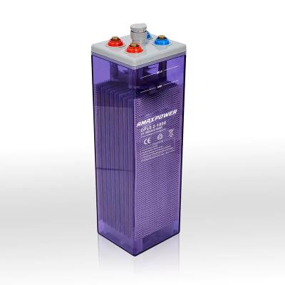 China 2.3V AGM OPzS Tubular Battery Flooded Lead Acid Batteries For Solar 2V 1500Ah for sale