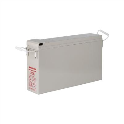 China 12V 180Ah Deep Cycle Solar Battery Telecom AGM Front Terminal Agm Battery for sale