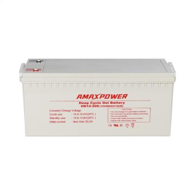China 200ah 120ah 150ah UPS Backup Battery Solar EPS 12v 250ah Deep Cycle Battery for sale