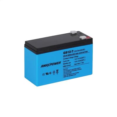 China 7.5ah 3.5A Sla Maintenance Free Rechargeable Valve Regulated Lead Acid Battery 12v for sale