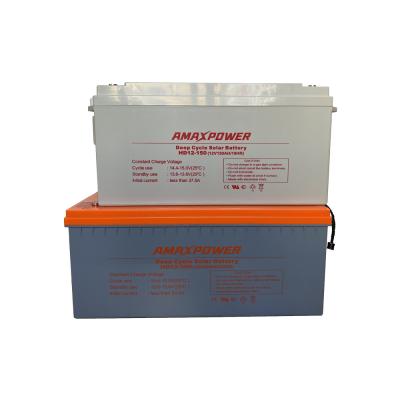China 12v 150ah Deep Cycle Gel Battery For Reliable Power Supply for sale