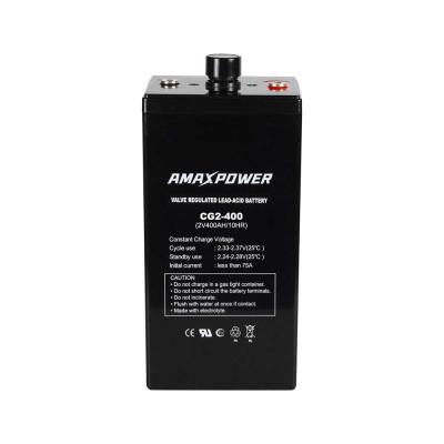 China 400ah 2 Volt Agm Batteries For Solar-Ups-Wind-Power Systems for sale
