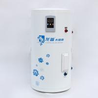 China Vertical 100Ltr 120Ltr copper coil Heat Exchange enamel solar hot water Tank for residential for sale