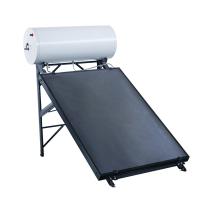 China 135L Compact Pressurized Solar Water Heater FPC Water Heaters Solar With Enamelling Steel Cylinder for sale