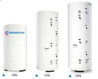 China Heat Exchange Enamelling cylinder 100Liter Furnace Water Tank Wall Mounted for sale
