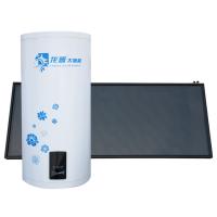 China 80L energy-saving Flat Plate Wall Mounted Eamelling Cylinder Water Heater Solar For Hot Water Supply for sale