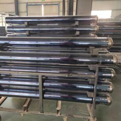 China Three Target Solar Thermal Vacuum Tube 3.0mm Thickness Borosilicate Glass 3.3 Material for sale