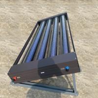 China Big Capacity Balcony Wall Mounted Vacuum Tube Solar Geyser Without Use Water Tanks for sale