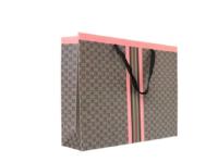 China Custom C1S C2S Paper Gift Bags with Satin Handle 260x200x80mm Offset Printing for sale