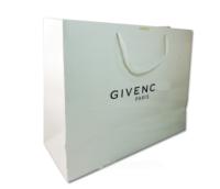 China Custom Kraft Paper Shopping Bags with CMYK Offset Printing C1S C2S 1000pcs MOQ for sale