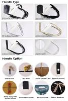 China Custom Jewelry Paper Bag with Silk Ribbon 1000 Pcs MOQ OEM ODM for sale