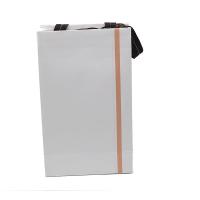 China Custom Jewelry Paper Bag with Silk Ribbon 1000 Pcs MOQ OEM ODM for sale