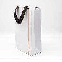 China Custom Jewelry Paper Bag with Silk Ribbon 1000 Pcs MOQ OEM ODM for sale