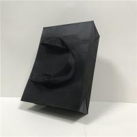 China Custom Matte Texture Jewelry Paper Gift Bags with PP Nylon Handle 100pcs MOQ for sale