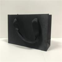 China Custom Matte Texture Jewelry Paper Gift Bags with PP Nylon Handle 100pcs MOQ for sale
