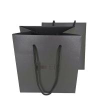 China 157gsm Kraft Paper Jewellery Bag with Window Handle Recyclable CMYK Printing for sale