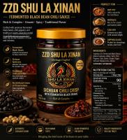 China Authentic Sichuan Flavor Fermented Black Bean Chili Sauce with Rich Umami and Spicy Kick for sale