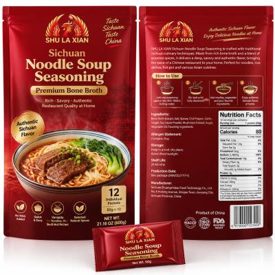 China SHU LA XIAN Authentic Sichuan Spicy Premium Bone Broth Soup Base Seasoning and Noodle Soup Flavor Enhancer for sale