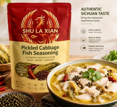 China SHU LA XIAN Premium Mushroom Mala Tang Soup Base with Rich Mushroom Aroma and Sichuan Mala Flavor for Easy Preparation for sale