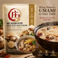 China Premium Mushroom Hot Pot Soup Base with Rich Umami Flavor, Easy to Prepare and Versatile Use for Authentic Asian Cuisine for sale