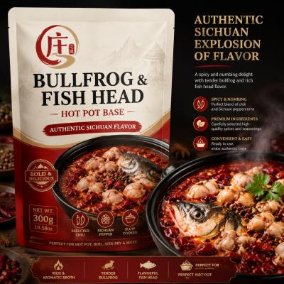 China Authentic Sichuan Taste Spicy & Numbing Flavor Hot Pot Soup Base with Versatile Cooking Applications for sale