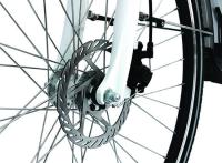 China Aluminum Alloy 6061 Electric City Bicycle With 48v 500W Rear Hub Motor for sale